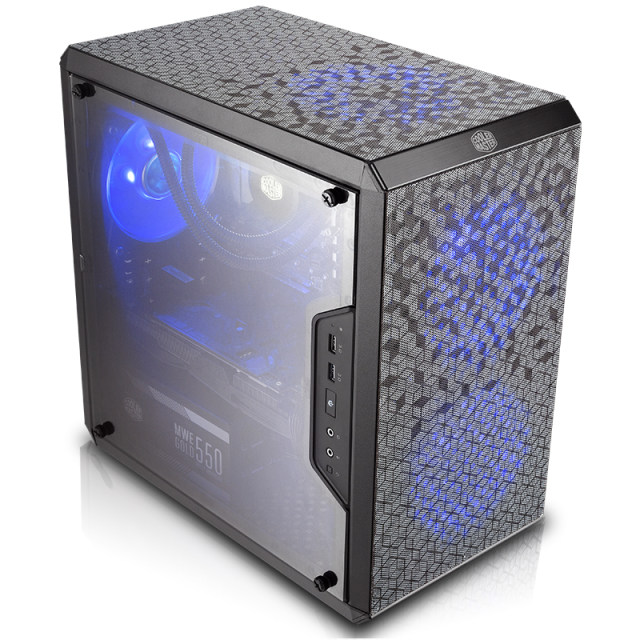 Cooler Master q300l q500 chassis supports Matx side-through mini ...