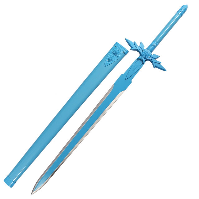 COS Animation Sword Art Online 3 Kirito Kiritani Kazuto Eugeo Blue Rose ...