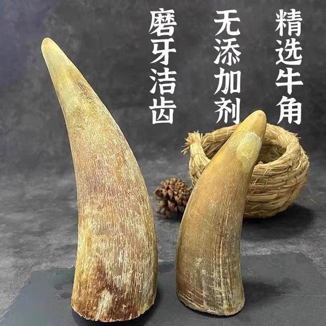 Air -dried beef horns grinding teeth clean teeth, grinding teeth, dog ...