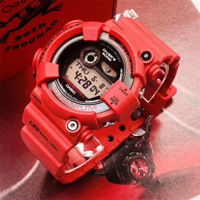 Casio Seventh Generation Frogman GSHOCK White Mountain Limited Light ...