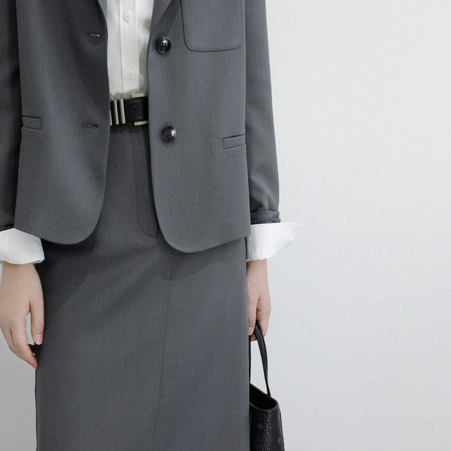 TRR style dark pattern, micro loose suit, long sleeve temperament ...