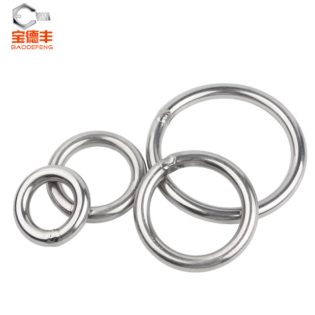 304 stainless steel solid seamless steel ring O-ring seamless ring ...