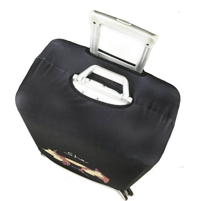 Wear -resistant luggage protective sleeve elastic travel boxes thick ...