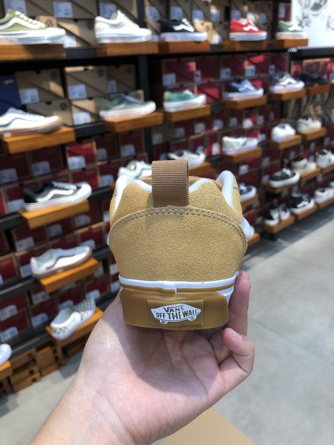 VANS Knu Skool avocado green yellow black bread shoes VN0009QCCIB ...