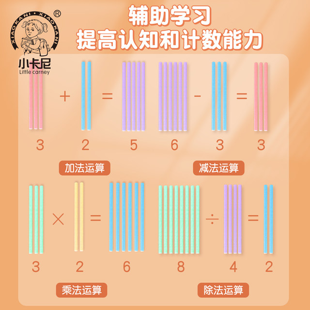 Children's mathematical arithmetic stick primary school students in the ...