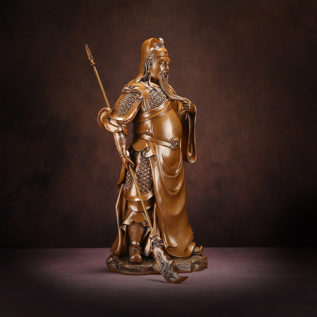 Grand Land Copper Guan Public Portrait Guan Yu Wucai Statue Store ...
