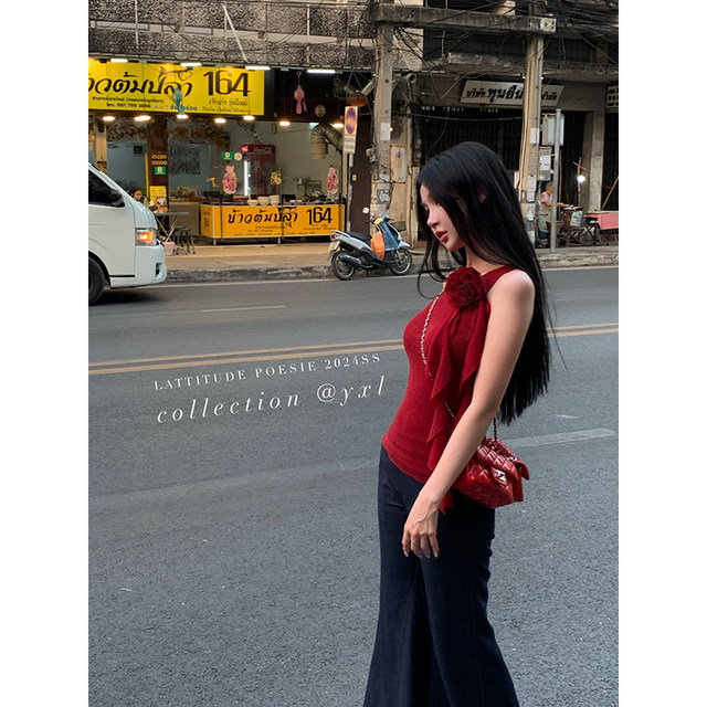 Lattitude/Yang Xiaolu three -dimensional flowers decorate Shuo Silver ...