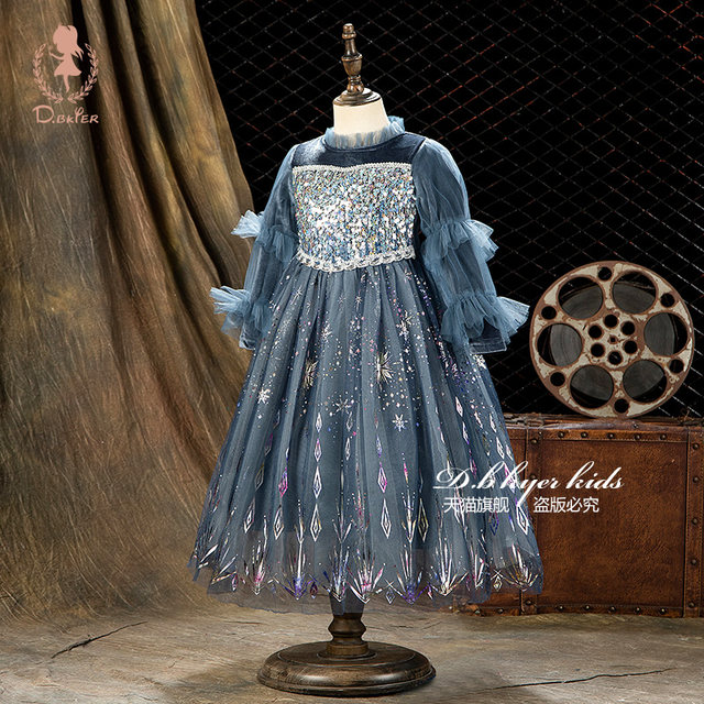 Hi! Fish Girl Princess Essa Skirt Autumn and Winter Children's Dress ...