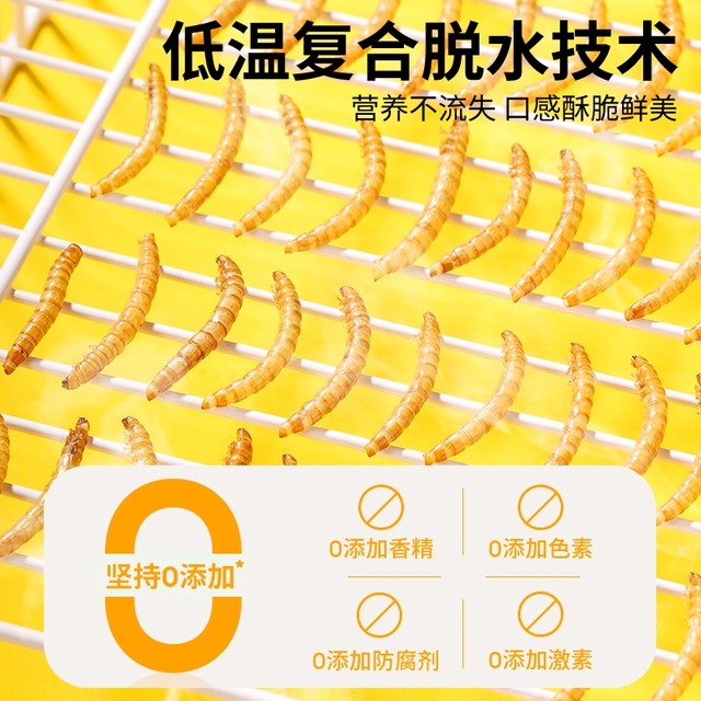 Dried mealworms, hamsters, snacks, rudin chicken feed, turtle nutrition ...