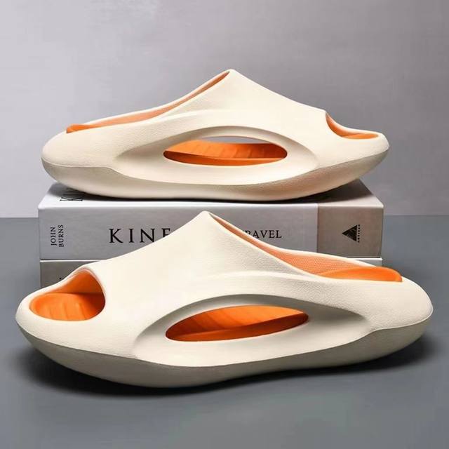 Summer hot style coconut slippers for men's thick-soled non-slip outer ...