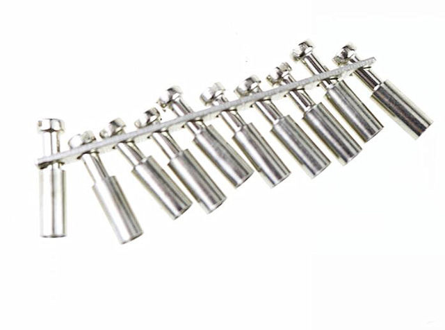 2PCS FBI 10-5 UKK-3 terminal central connecting bar terminal