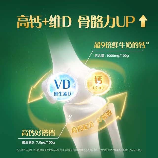 Adopt a cow with high calcium, selenium, and middle-aged and elderly milk powder changed seasons ...