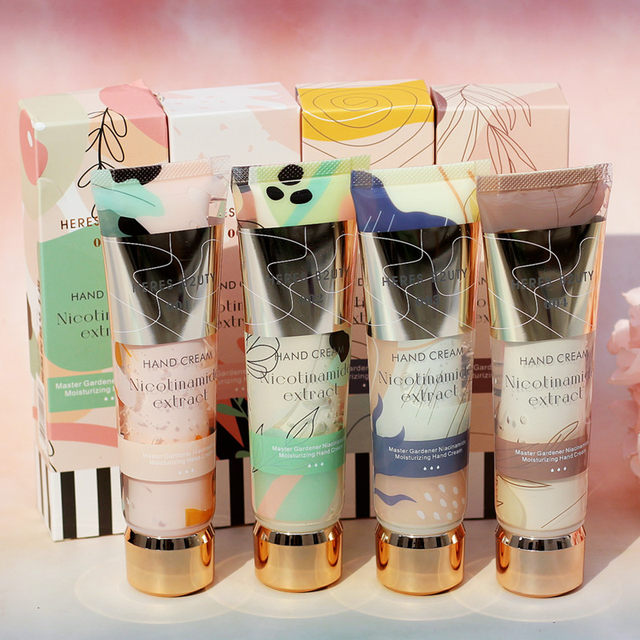 Her Rui Si Gardening Master Moisturizing Hand Cream Double Petalial Fragrance Hand Cream ...