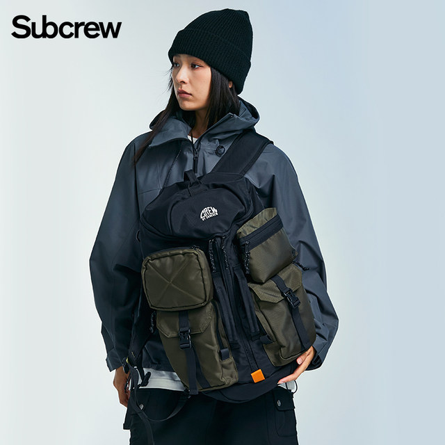 Subcrew trendy brand multi-functional backpack for men's large capacity ...