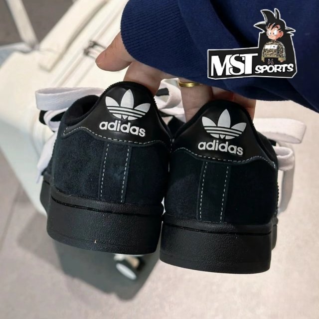 Adidas clover SUPERSTAR black warrior shell toe suede sports sneakers ...