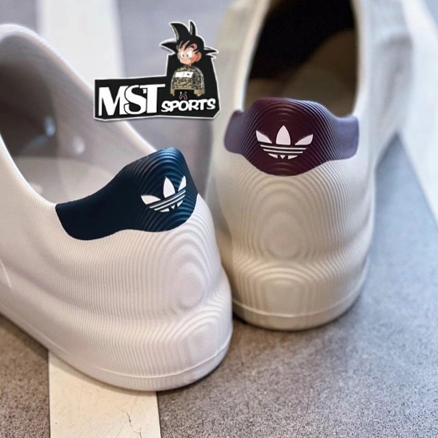 Adidas clover adiFOM shell toe slip-on waterproof casual duck claw ...