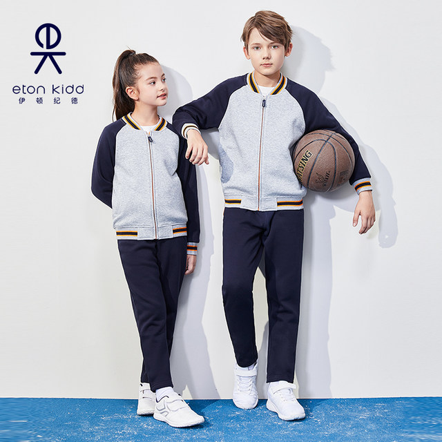Eton Gide boys and girls raboss sleeves stand-up collar baseball ...