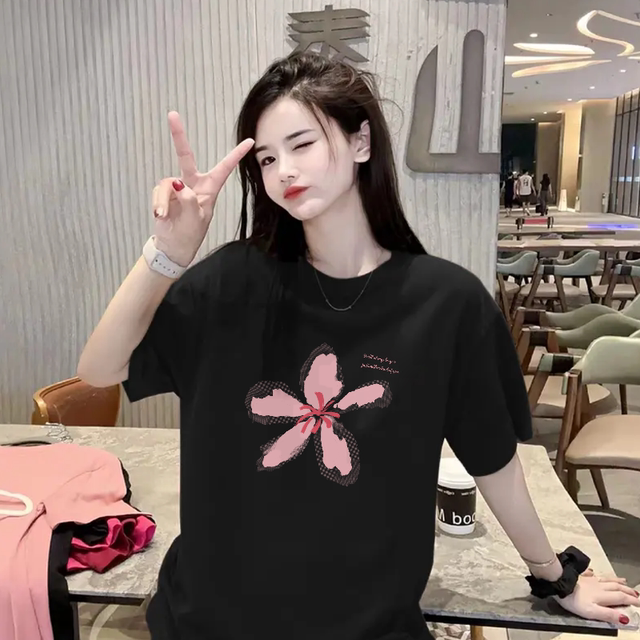 Li Xixi Cotton Cotton High -quality inner short -sleeved T -shirt ...