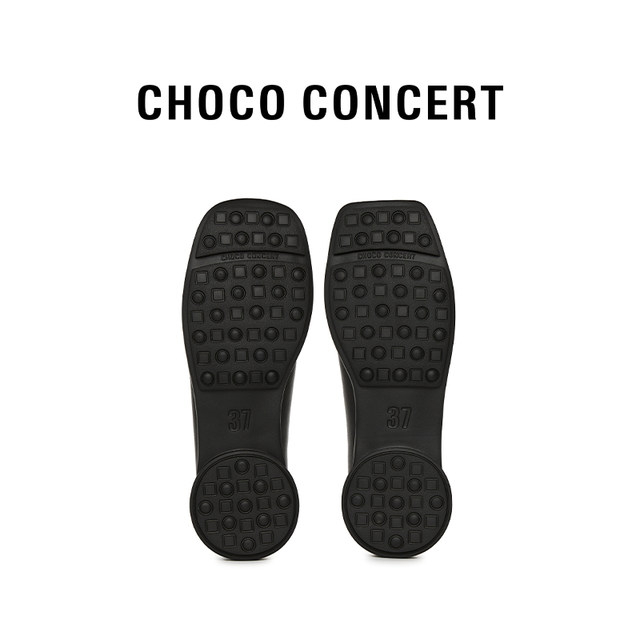 CHOCO CONCERT designed shoes丨25SS new round square ballet shoes thin ...