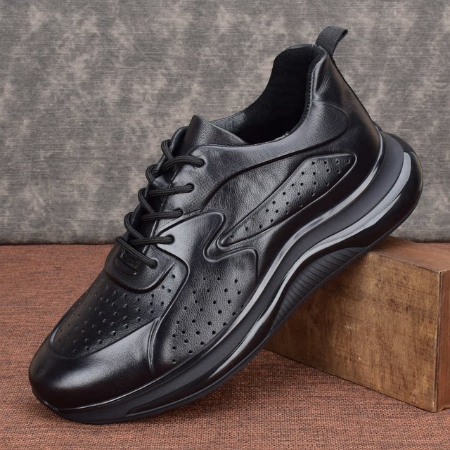 Foreign trade men's shoes summer genuine leather sports shoes men's ...