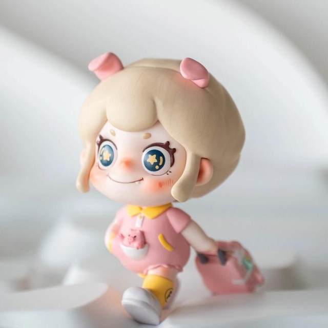 Official genuine leather POPO returns to childhood, blind box mini ...