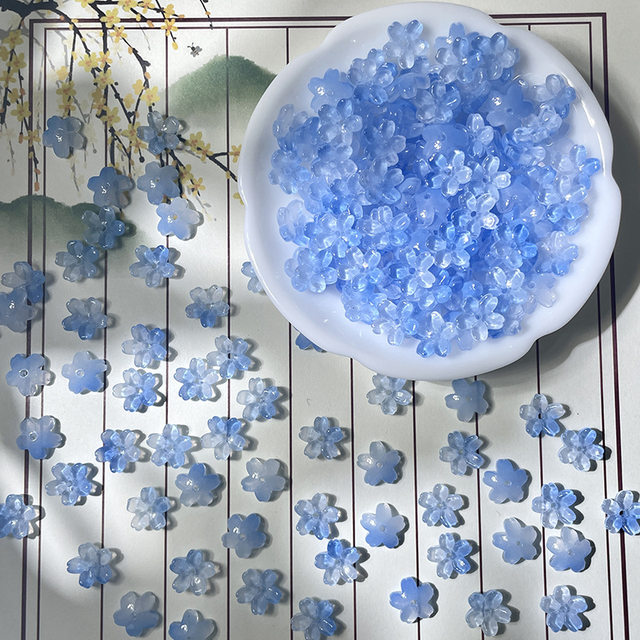 10mm Cubs Cherry Blossom Grapem's Flower Flower DIY Handmade Ancient ...
