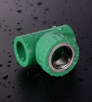 Rifeng PPR Water Pipe Fittings - Inner/Outer Wire Elbow Tee