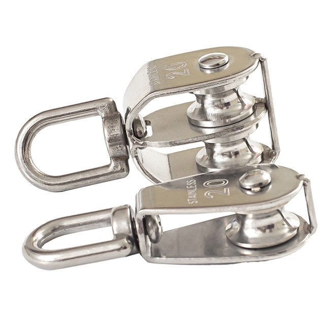 Pulley 304 stainless steel pulley fixed pulley double pulley single ...