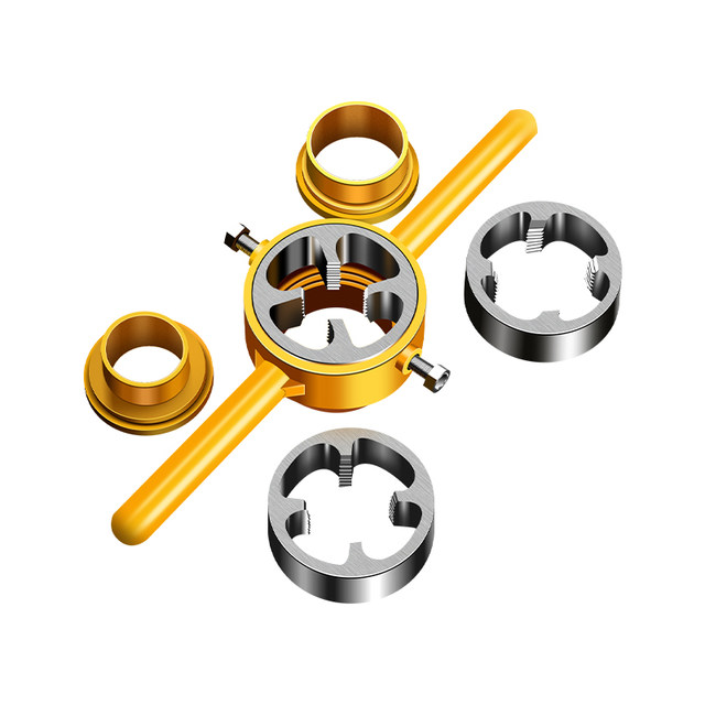 Baolian water pipe die 6-piece set plastic pipe threading device water ...