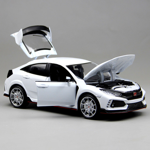Red Label Honda Civic TypeR Alloy Authorized Light Edition Car Toy ...