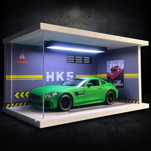 Mercedes-Benz AMG GT Green Devil sports car model simulation car toy ...