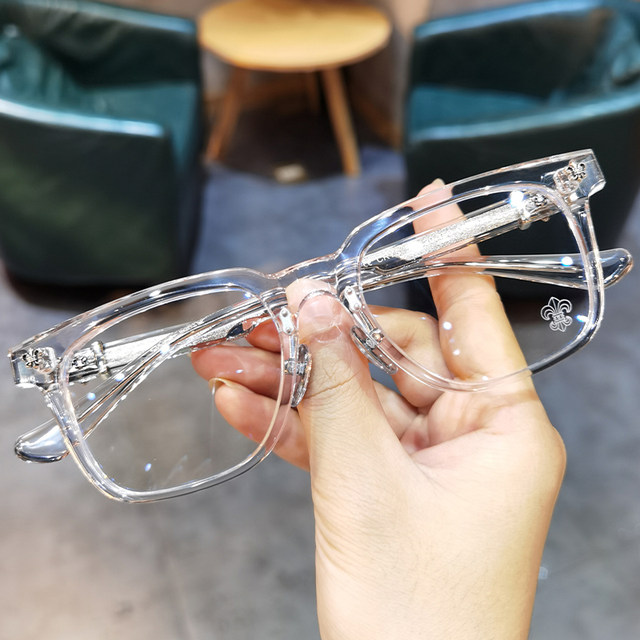 Jian Danluo heart-proof blue light eye protection large frame glasses ...