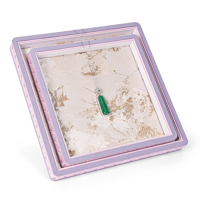 JINSKY/Jinshijue ancient style creative tray jade jewelry display plate ...