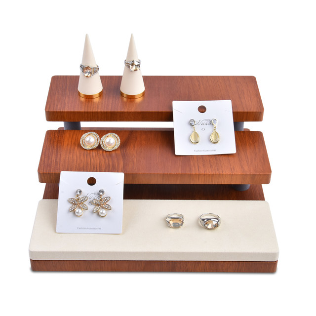 Steel display shelf bracelet ring, jewelery live display shelf jewelry ...