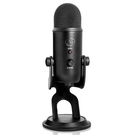 Logitech Blue Yeti snow monster microphone condenser recording computer ...