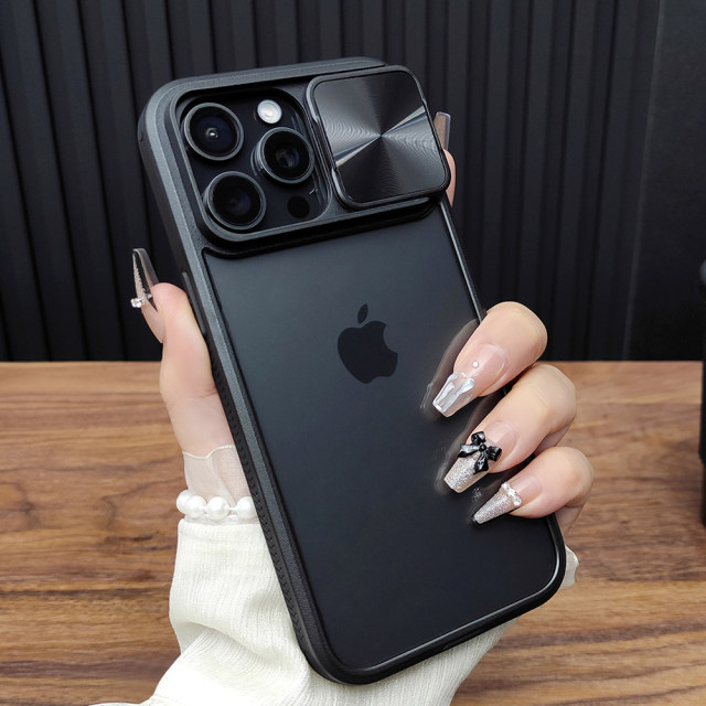 Suitable for Apple 16 mobile phone case iPhone15ProMax slide lens ...