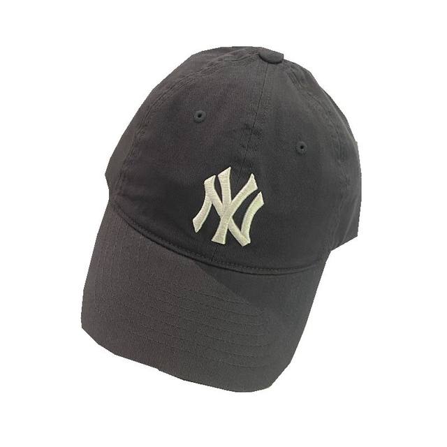 Korean MLB hat classic soft top baseball cap big logo ny embroidered ...