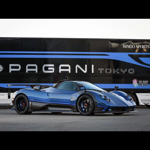 HH Model 1:18 Pagani Zonda Convertible Special Series Limited Edition ...