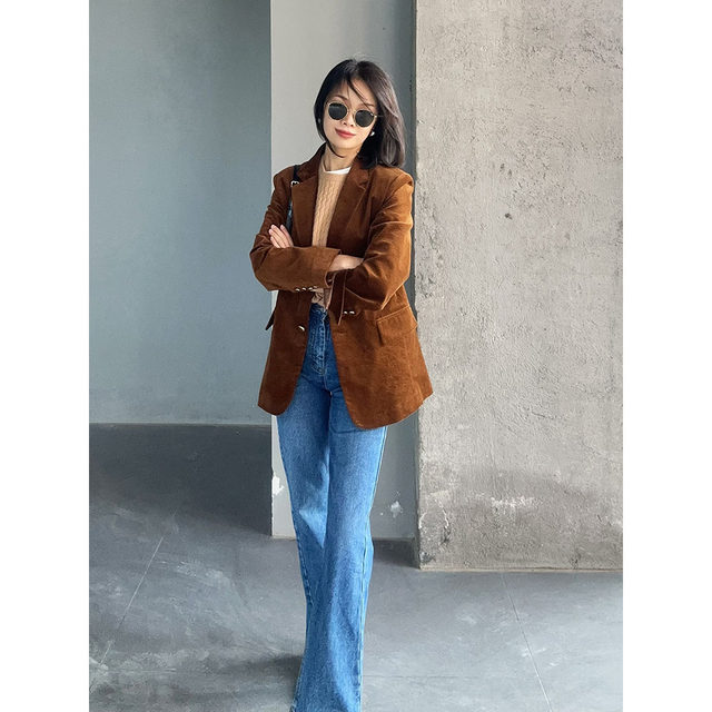 Lsd autumn and winter Merida Core iconic suit Small suit loose peltic ...