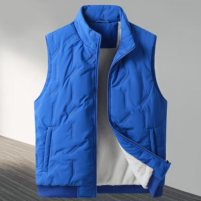 Add fat and larger men's vest in winter large size vest plus velvet ...