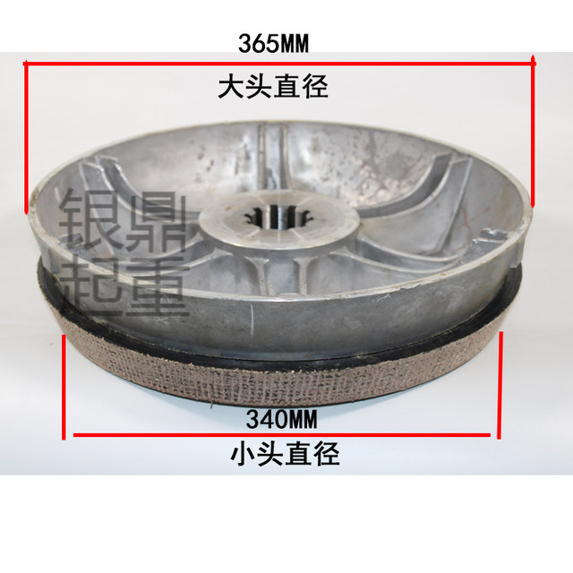 ZD51-4 13KW conical rotor motor brake wind blade brake wheel brake pot ...