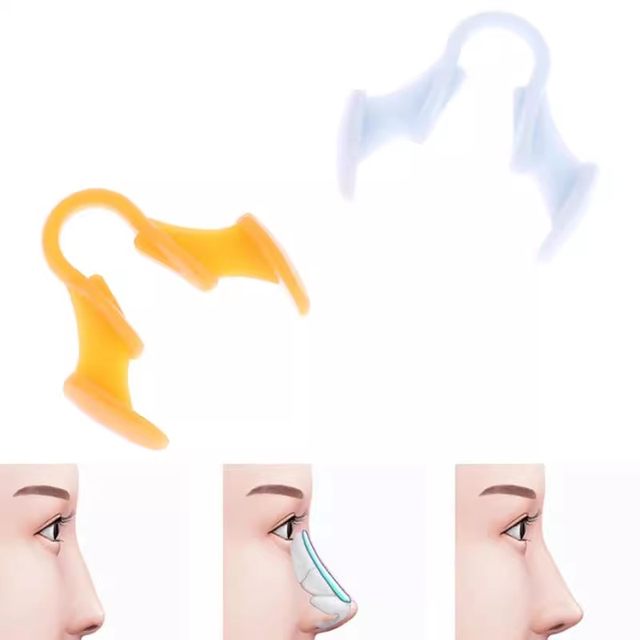 European and American new comfortable silicone snoring nose support ...