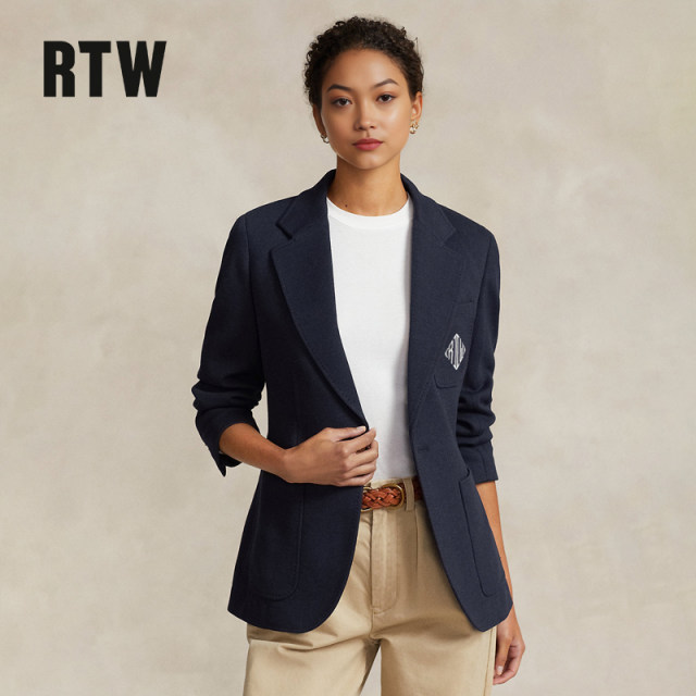 RTW American suit jacket female spring and autumn elastic design sense ...