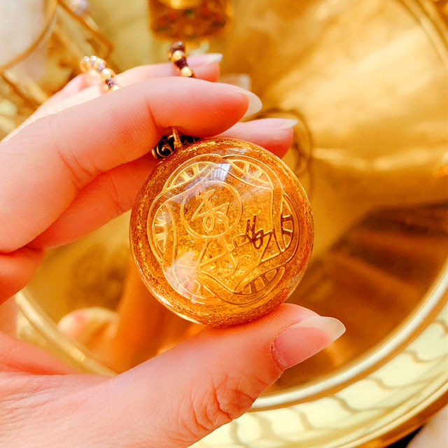 Crystal pendant gathers wealth, regular wealth, partial wealth, lucky ...