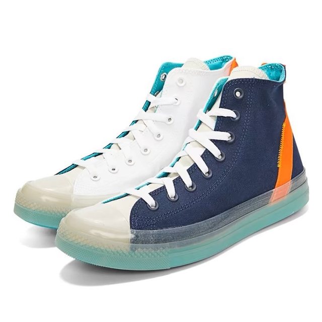 Converse clearance ultra-light jelly bottom tear-off leather plush men ...