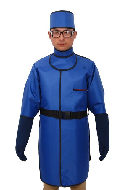 Lead clothing X -ray radiation protection clothing bib harse radiation ...