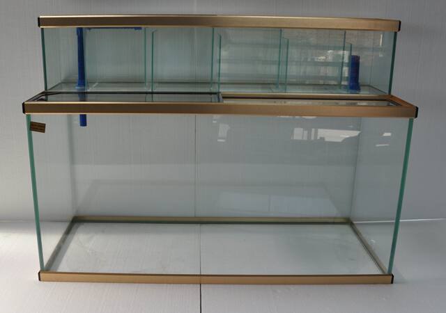Jinjing ultra-white fish tank aluminum alloy rimmed external upper ...