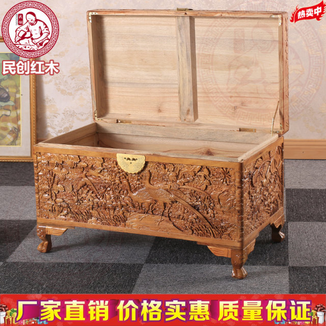Dongyang wood carving camphor wood solid wood birds facing phoenix ...