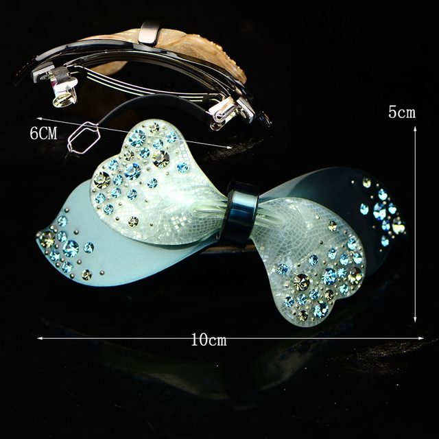Acrylic large hair clip for mother spring clip top clip ponytail clip ...