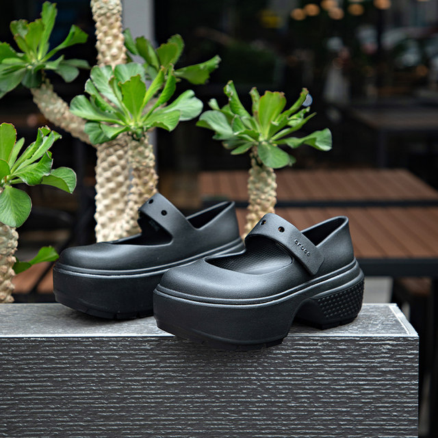 Crocs Crocs Snow House Mary Jane Men's and Women's Sandals Breathable ...